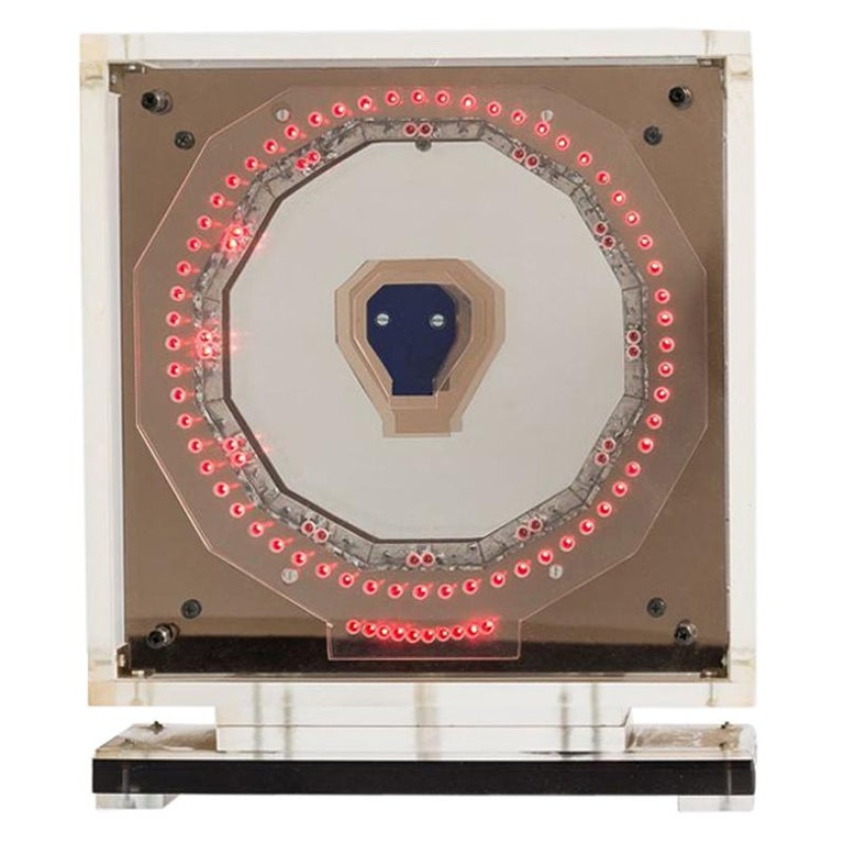 Gérard Haas "Timescapes, LED Chronotope", Light Sculpture, France ...