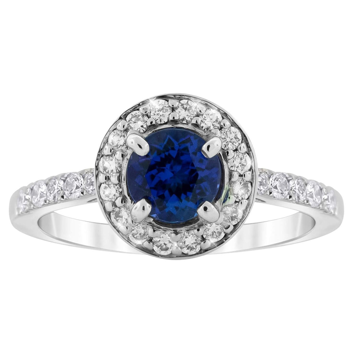 Gerard McCabe Amore 0.80ct Pink and White Diamond Cluster Ring in 18ct ...