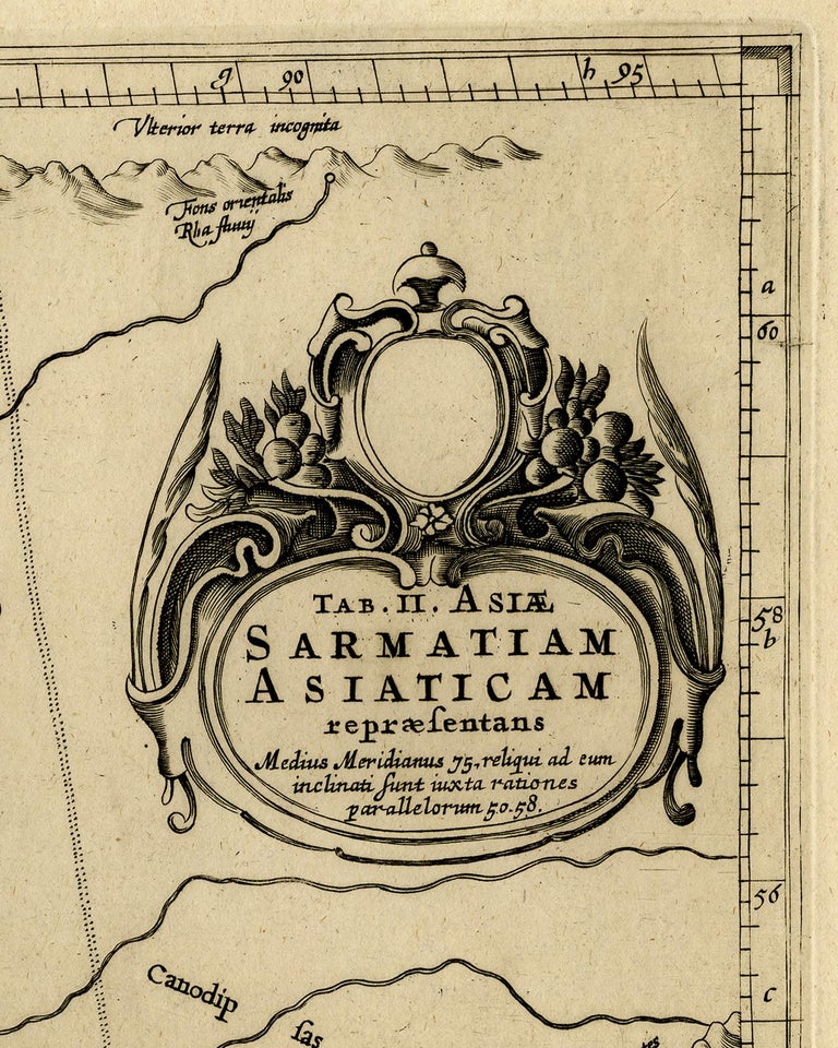 Gerard Mercator - Ancient map of South Russia and Black Sea by Mercator ...