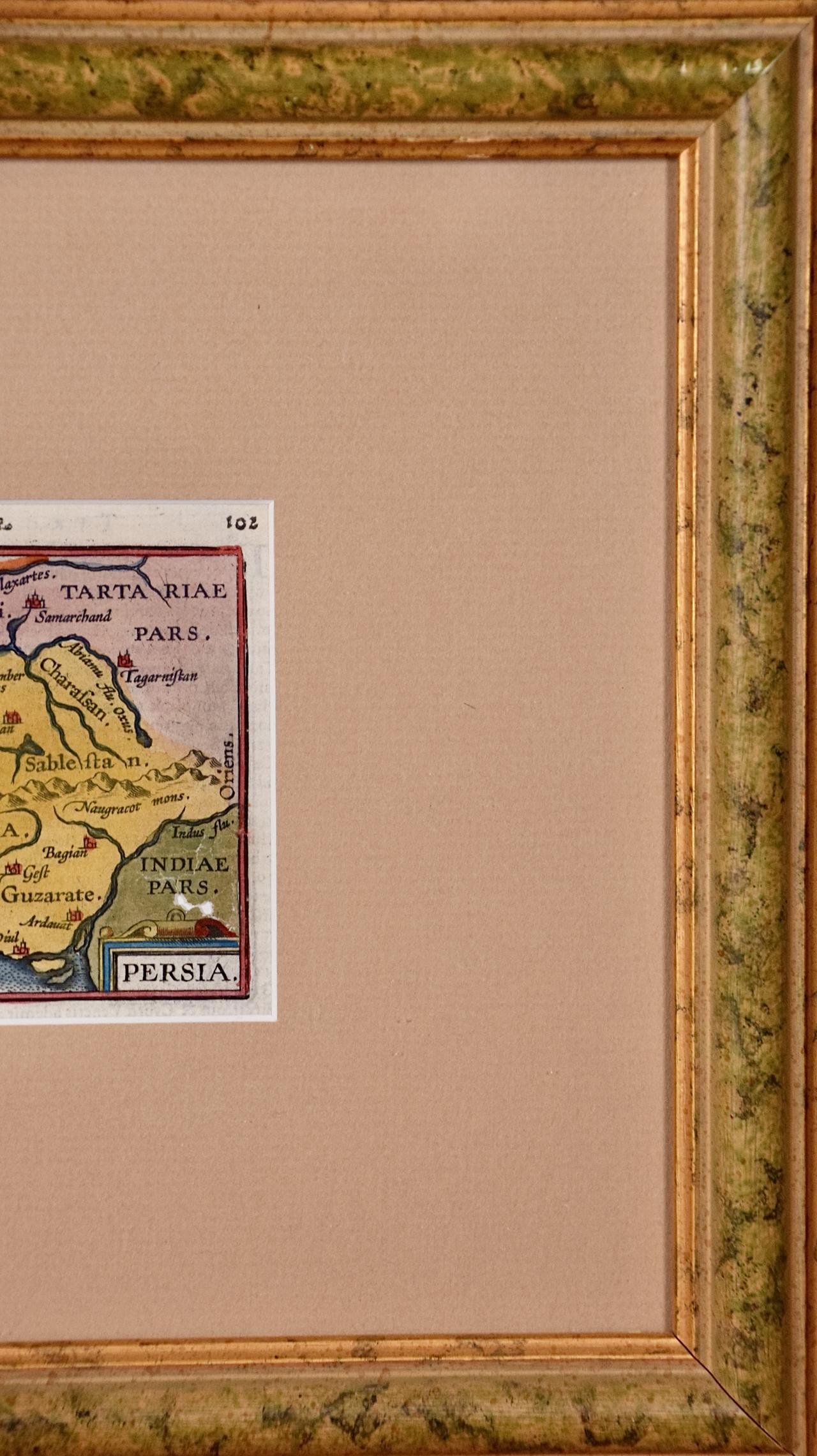Gerard Mercator - Persia: A 16th Century Hand-Colored Map by Mercator ...