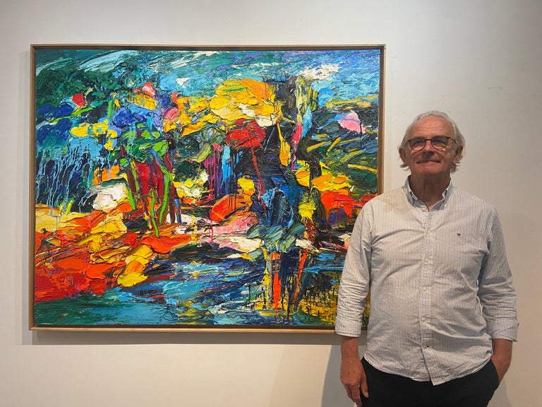 Gerard Stricher - Le Jardin des Sources For Sale at 1stDibs