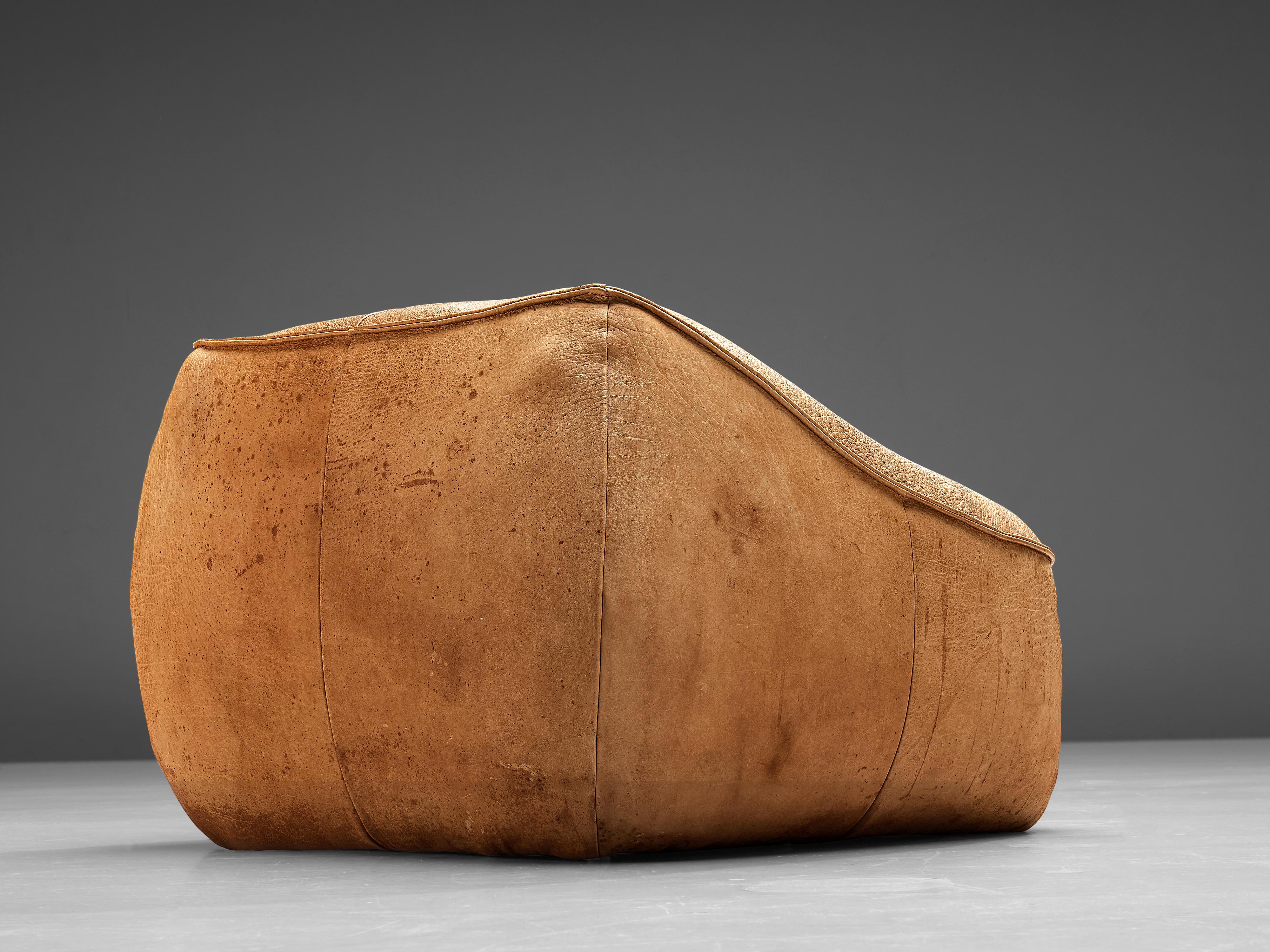Gerard Van Den Berg for Montis Lounge Chairs Model 'Ringo' in Patinated ...