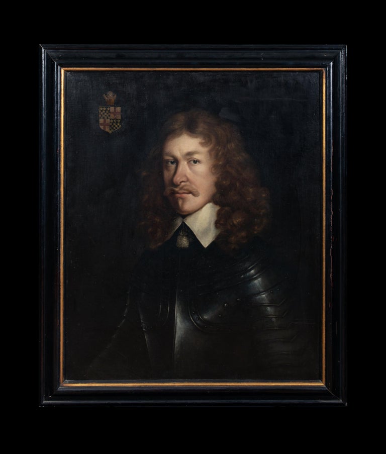 Portrait Of Lieutenant George Addam, dated 1638 circle of Gerard VON ...