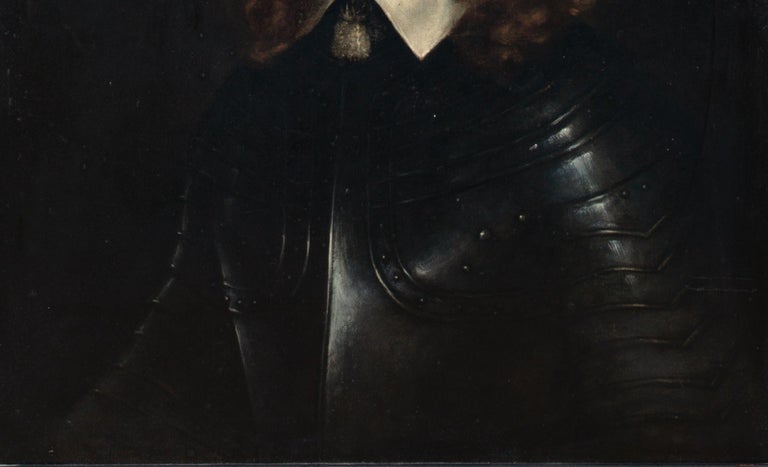 Portrait Of Lieutenant George Addam, dated 1638 circle of Gerard VON ...