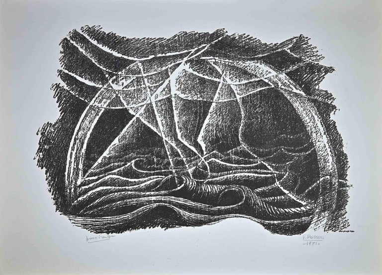 Gerardo Dottori - Composition - Original Lithograph by Gerardo Dottori ...
