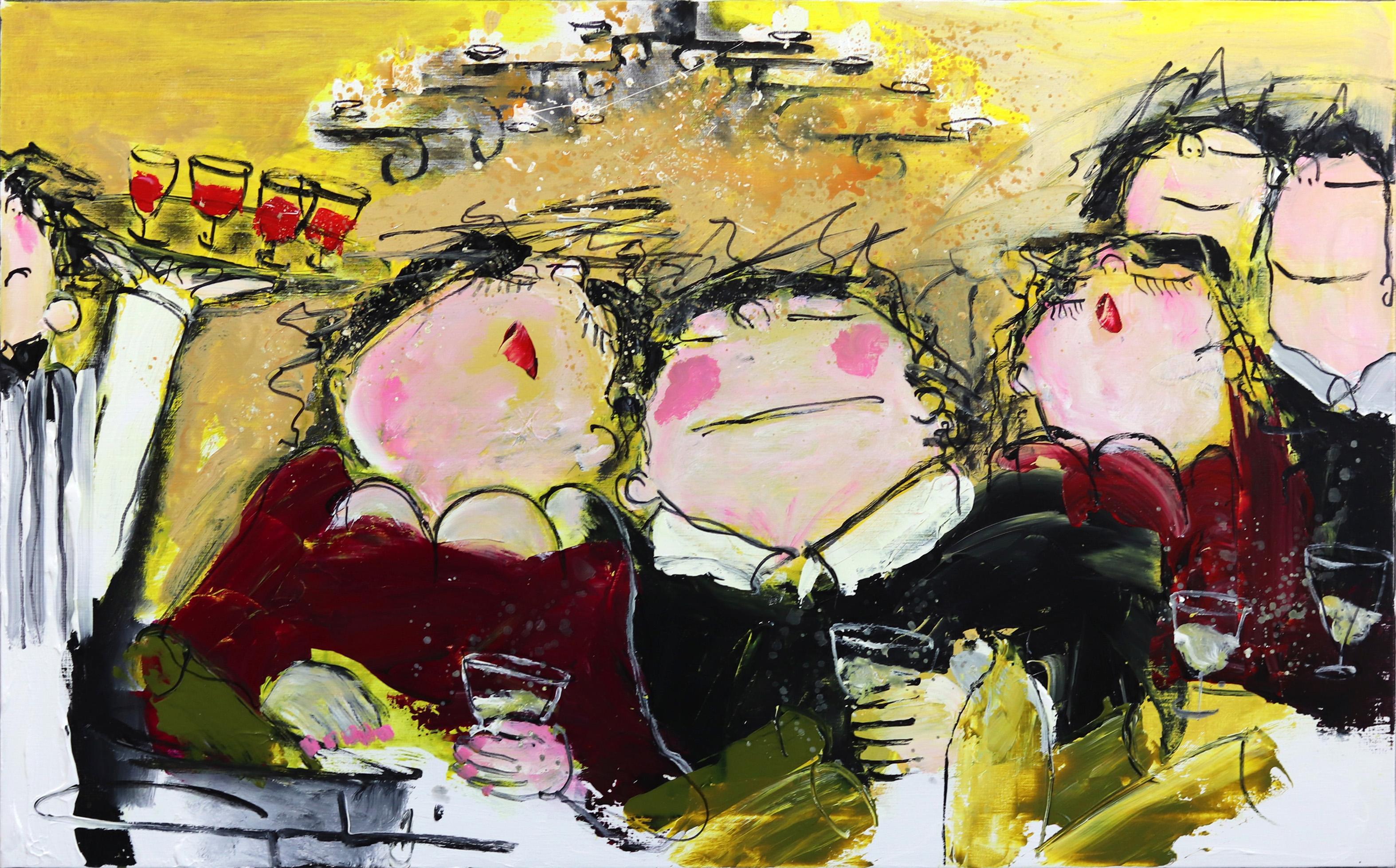 Gerdine Duijsens - Purple Lady For Sale at 1stDibs