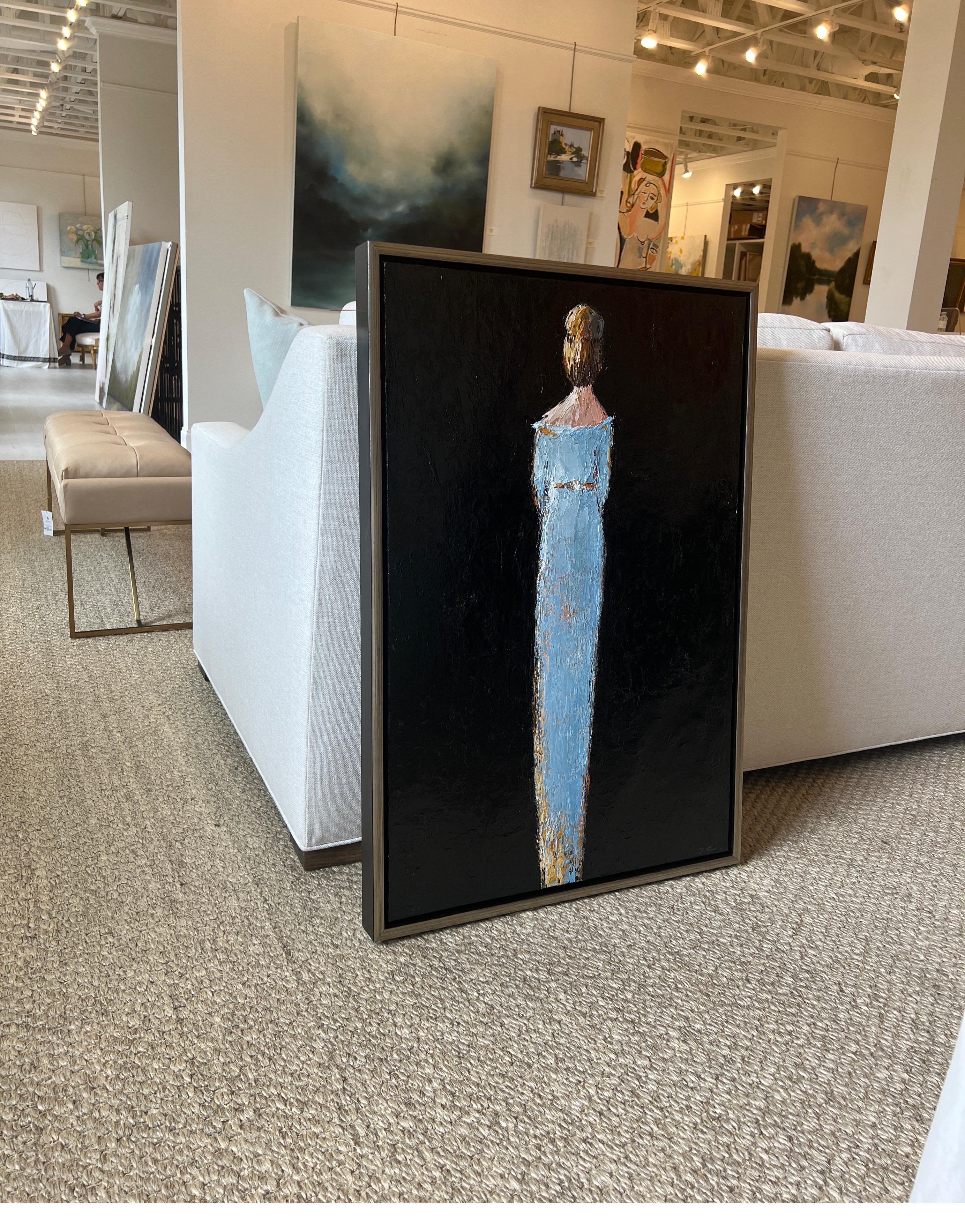 Geri Eubanks - Anna by Geri Eubanks, Large Vertical Framed Figurative ...