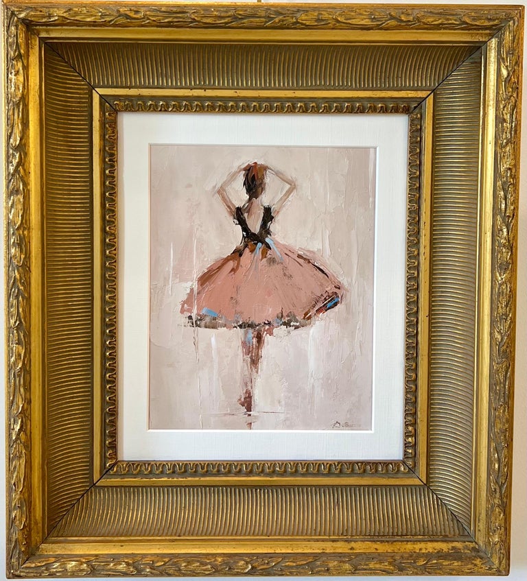 Geri Eubanks - Ballerina Study III by Geri Eubanks, Framed Figurative ...