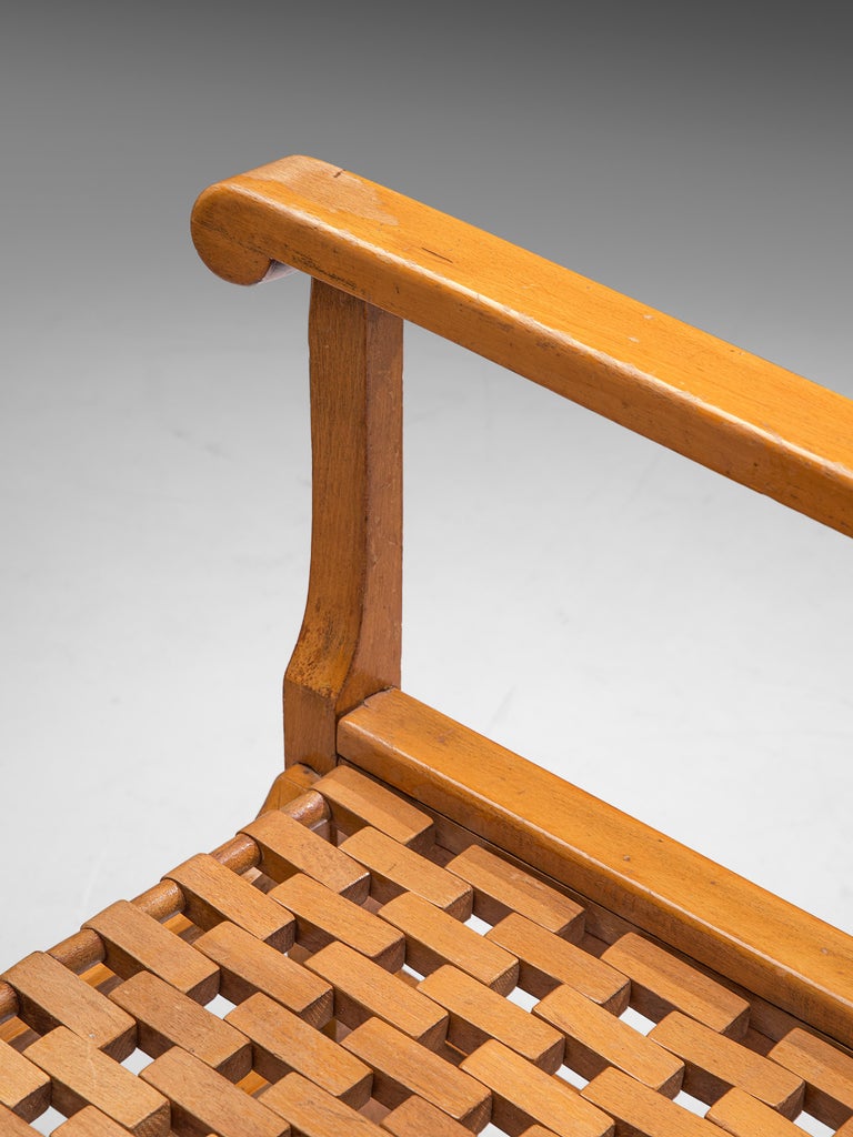 German Armchairs with Geometric Seats For Sale at 1stDibs