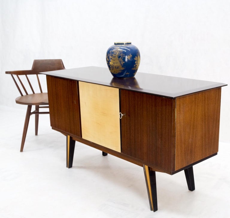 German Art Deco Mid-Century Modern High Gloss 3 Door Petit Credenza ...