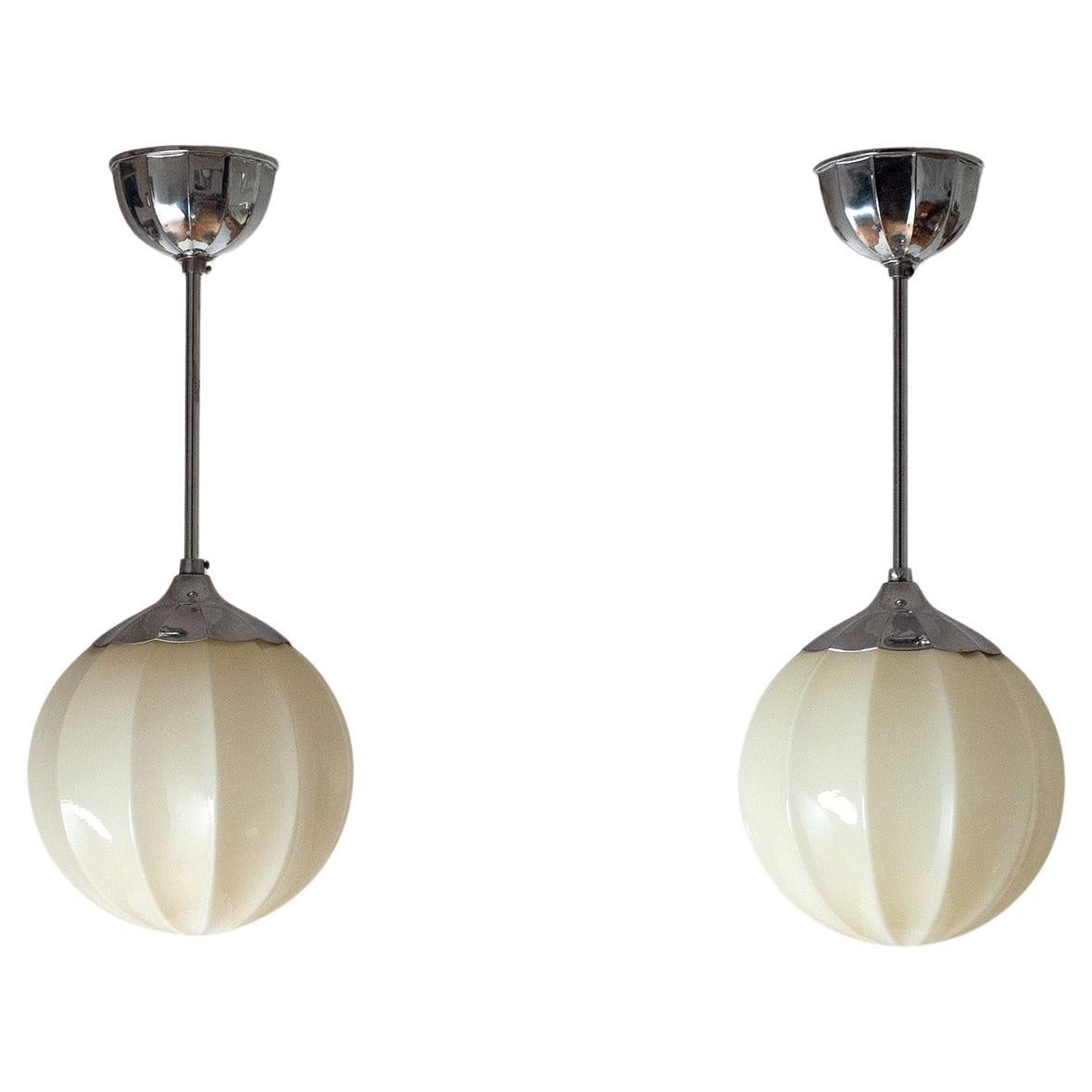 German Art Deco Pendants, 1930s For Sale at 1stDibs