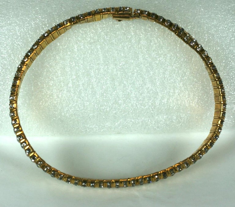 German Channel Set Art Deco Choker For Sale at 1stDibs | channel choker