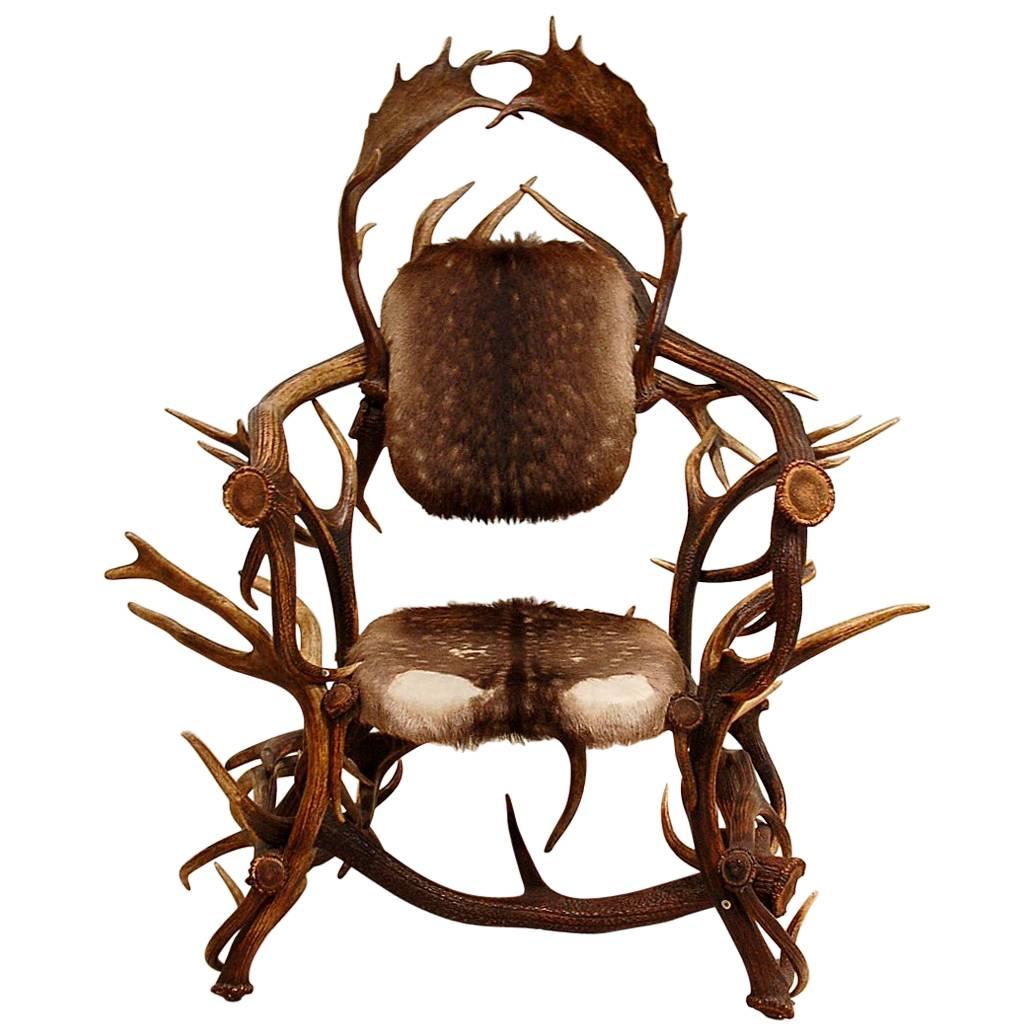 ANTLER CHAIR at 1stdibs