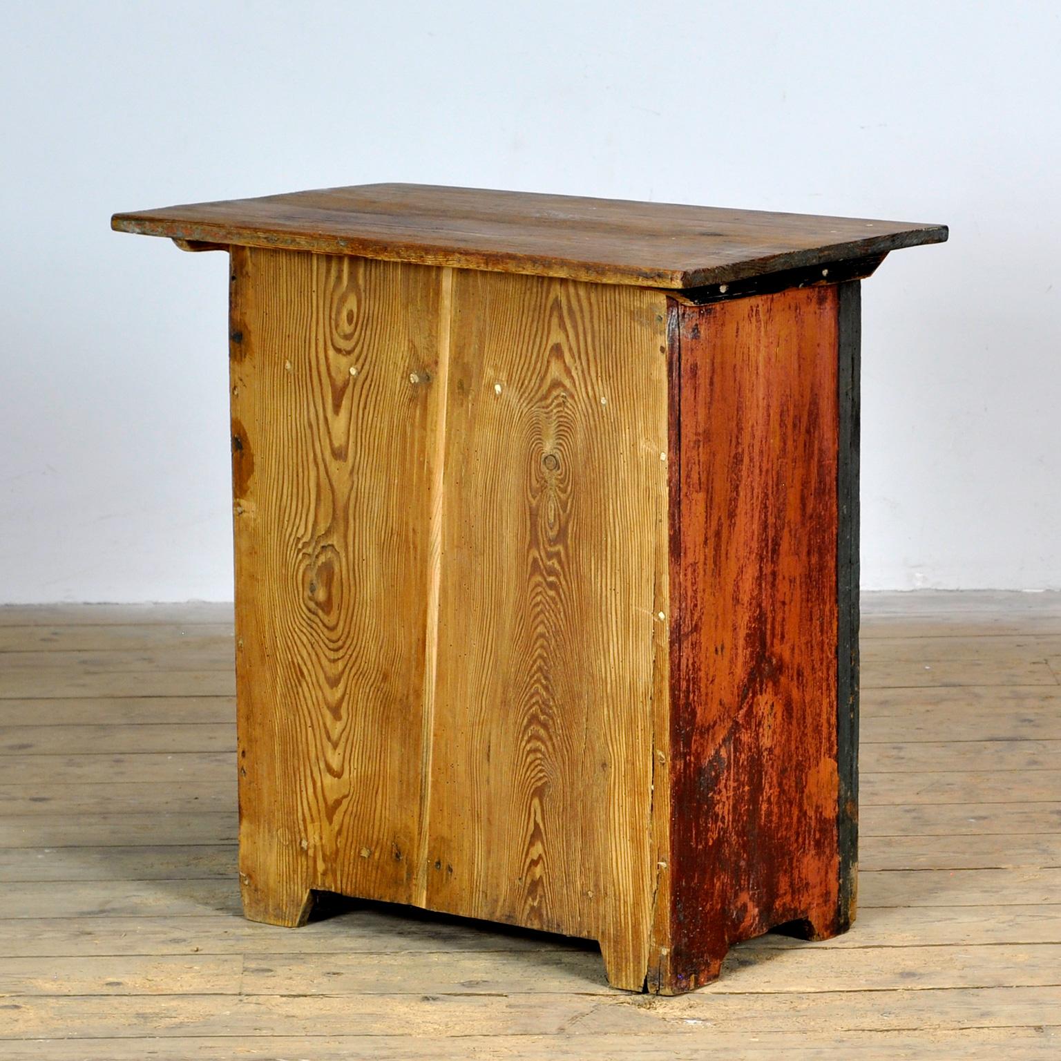 German folk art cabinet, circa 1880 For Sale at 1stDibs