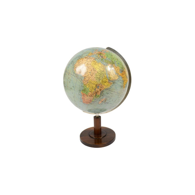German Globe Columbus Erdglobus, 1940s at 1stDibs