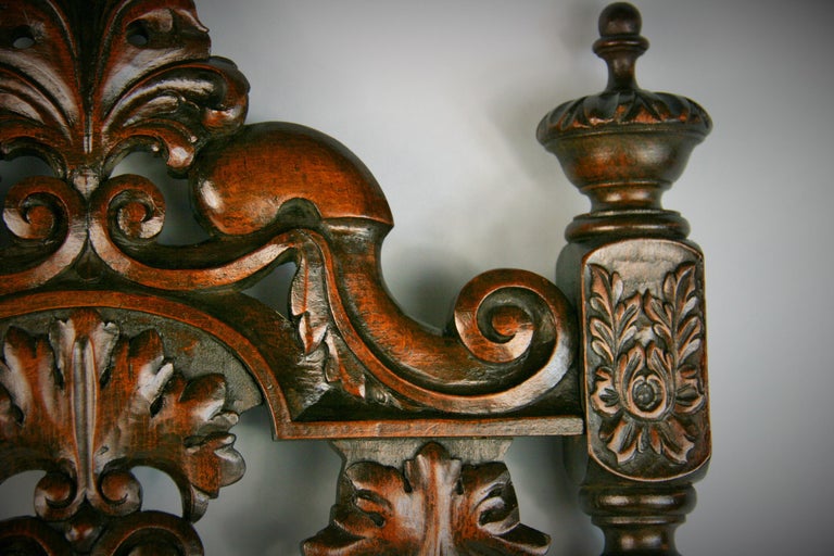 German Hand Carved Wood Architectural Element, Circa 1910 For Sale at ...