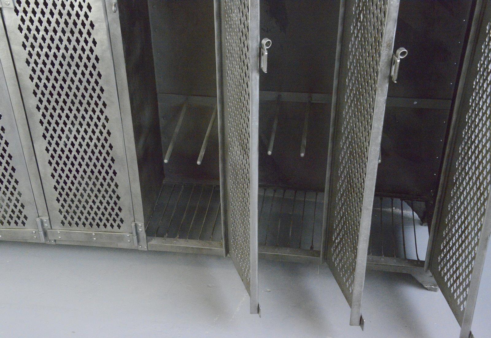 German Industrial Lockers, Circa 1920s at 1stDibs