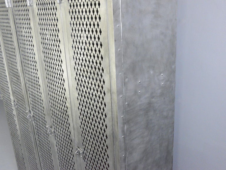 German Industrial Lockers, Circa 1920s at 1stDibs