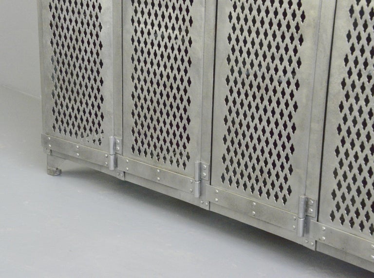 German Industrial Lockers, Circa 1920s at 1stDibs