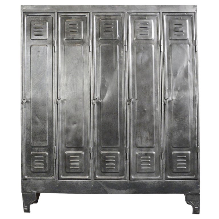 German Industrial Lockers, circa 1930s at 1stDibs