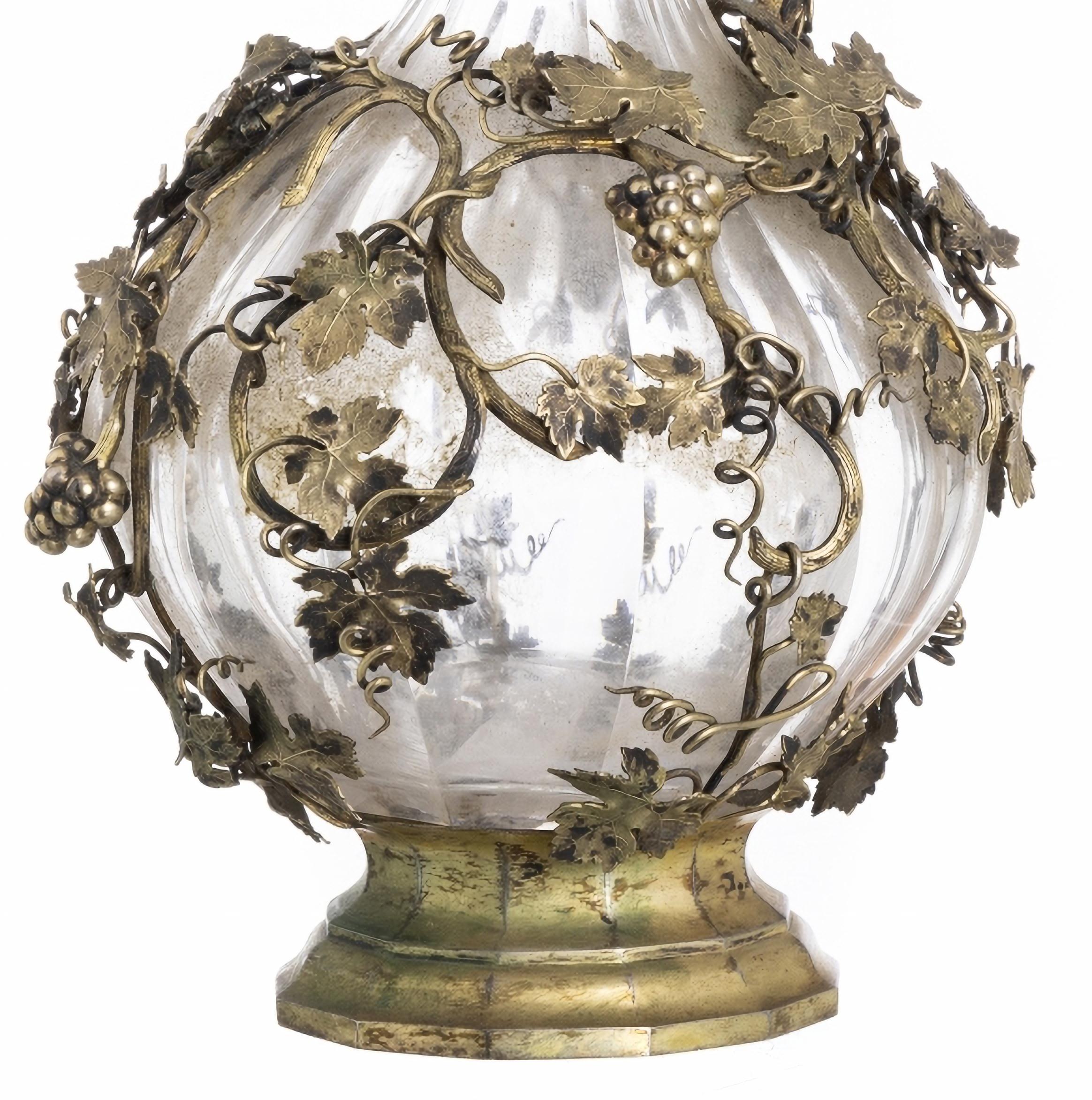 GERMAN JUG WITH SILVER, 'E. SCHURMANN and Cº' 19th Century For Sale at ...