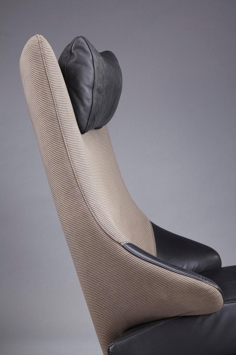 German Leather Solo 699 Lounge Chair by Stefan Heiliger at 1stDibs ...