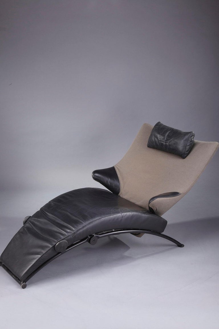German Leather Solo 699 Lounge Chair by Stefan Heiliger at 1stDibs ...