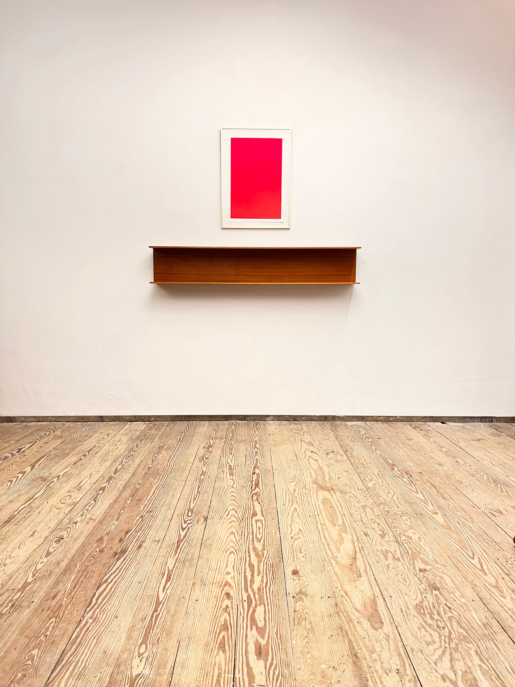 German Mid-Century Wall Unit in Teak by Walter Wirz for Wilhelm Renz ...