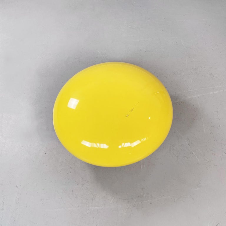 German Millenial Pair of Red and Yellow Smarties Sculptures by Uta ...