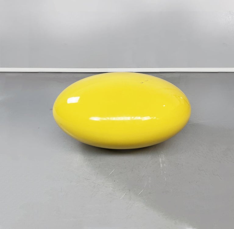 German Millenial Pair of Red and Yellow Smarties Sculptures by Uta ...