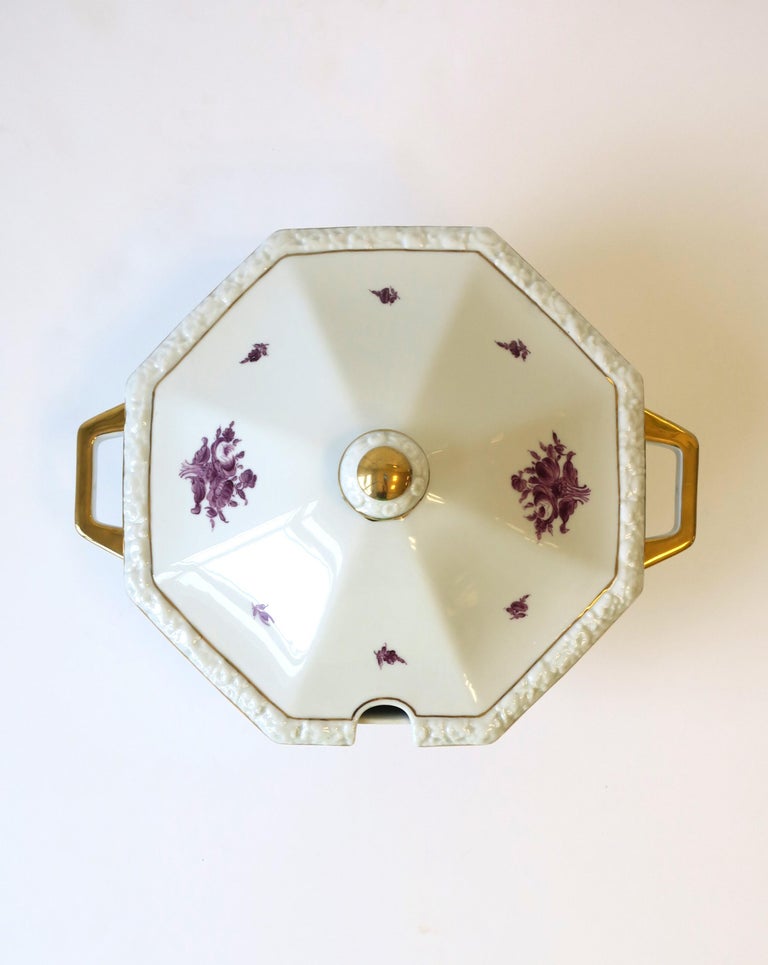 German Soup Stew Tureen Porcelain with Gold Detail by Rosenthal For ...