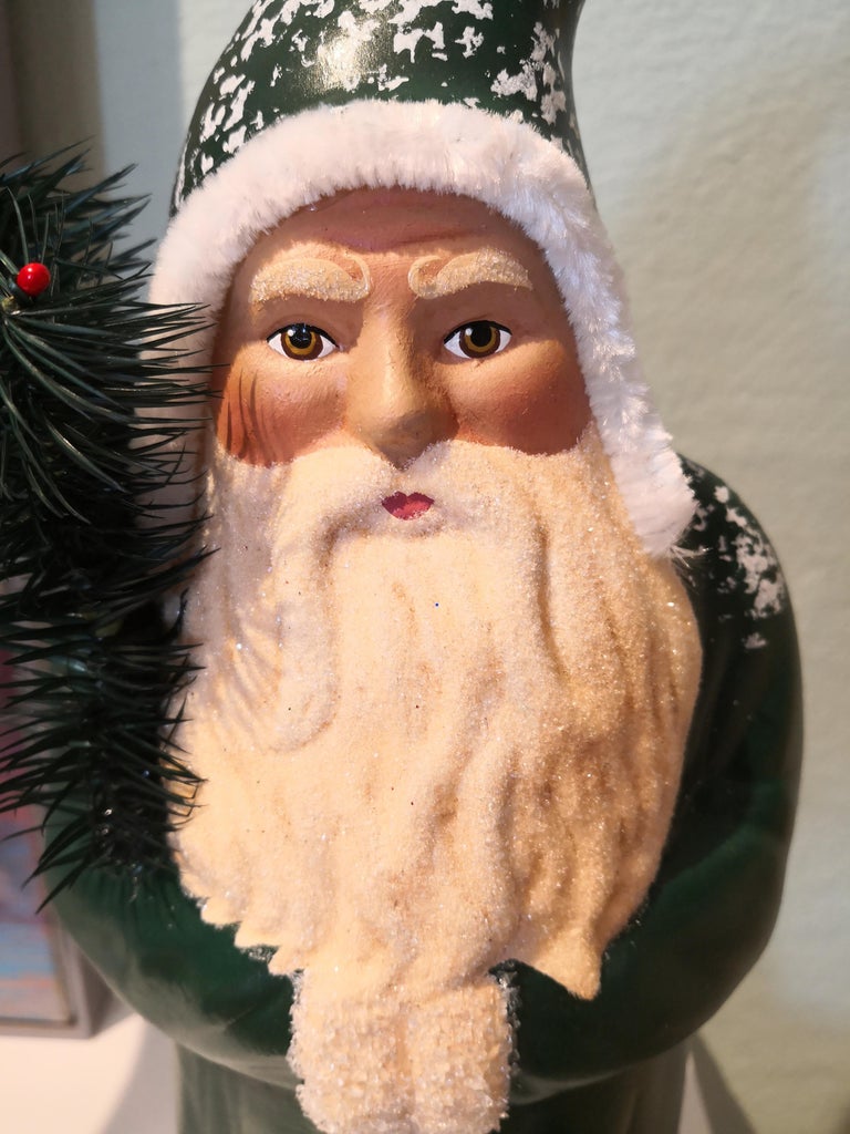 German Santa Claus Christmas Figure Papier-Mâché Sofina Boutique ...