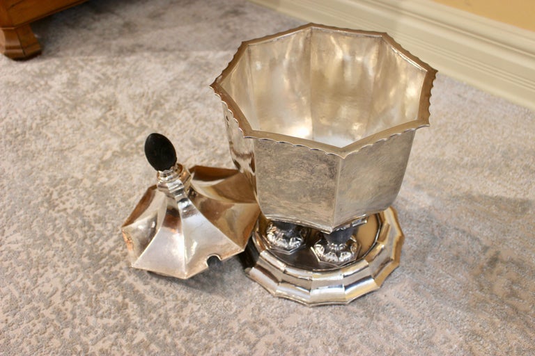 German Secessionist Silver Tureen and Cover For Sale at 1stDibs