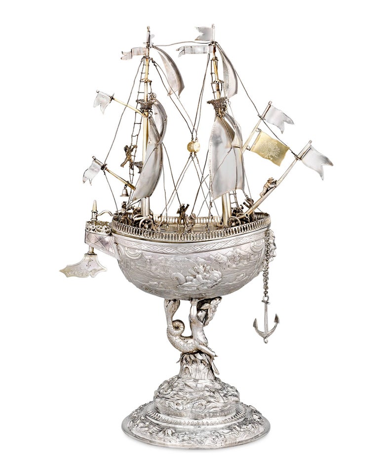 German Silver Nef at 1stDibs