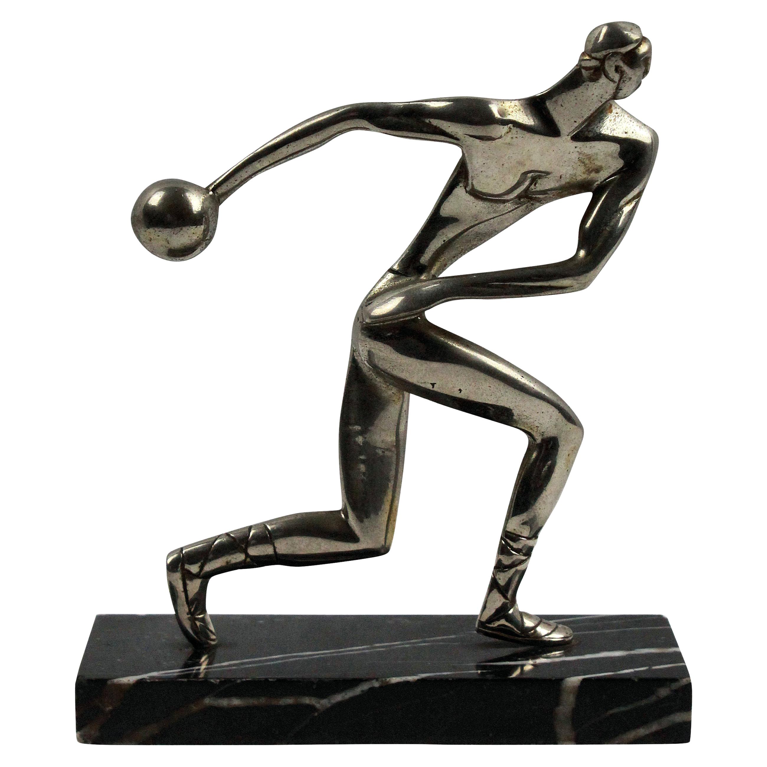 German Statue of an Olympian For Sale at 1stDibs