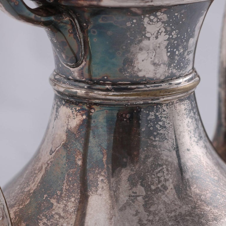 German Sterling Silver Georgian Style Tea Pot, Darmstadt, 19th Century ...