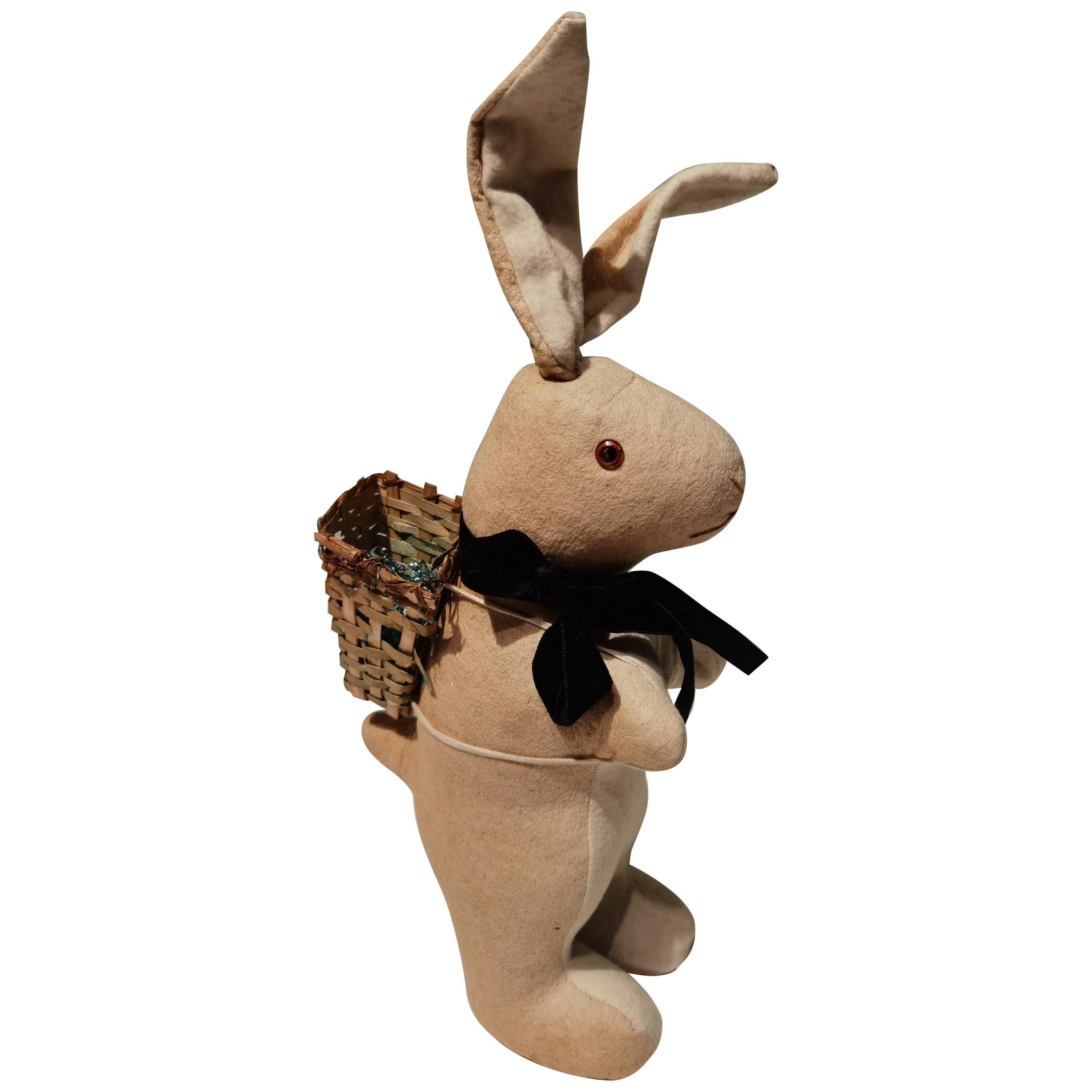 German Vintage Easter Bunny Figure at 1stDibs