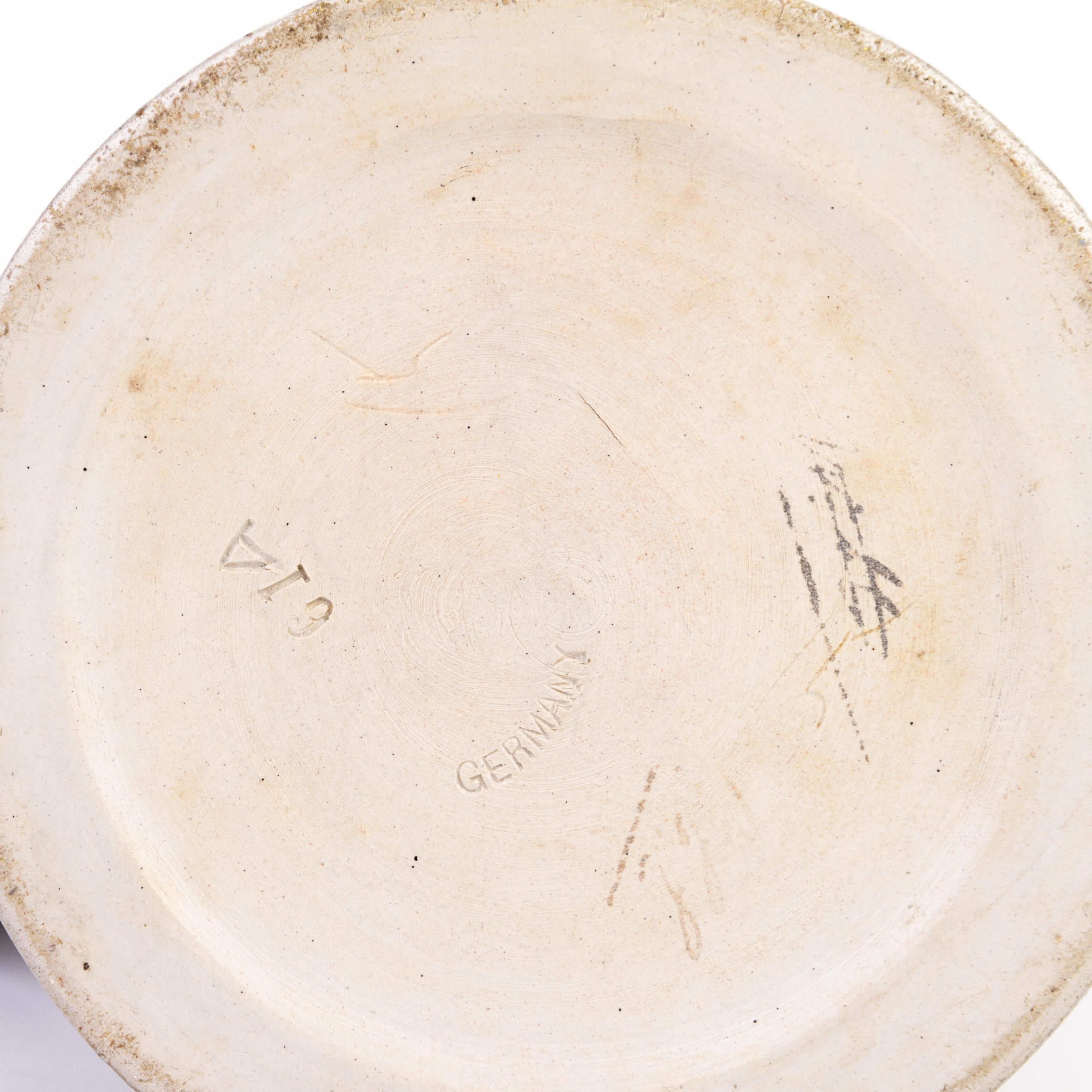 German Westerwald Salt Glazed Pottery Tankard Pitcher at 1stDibs