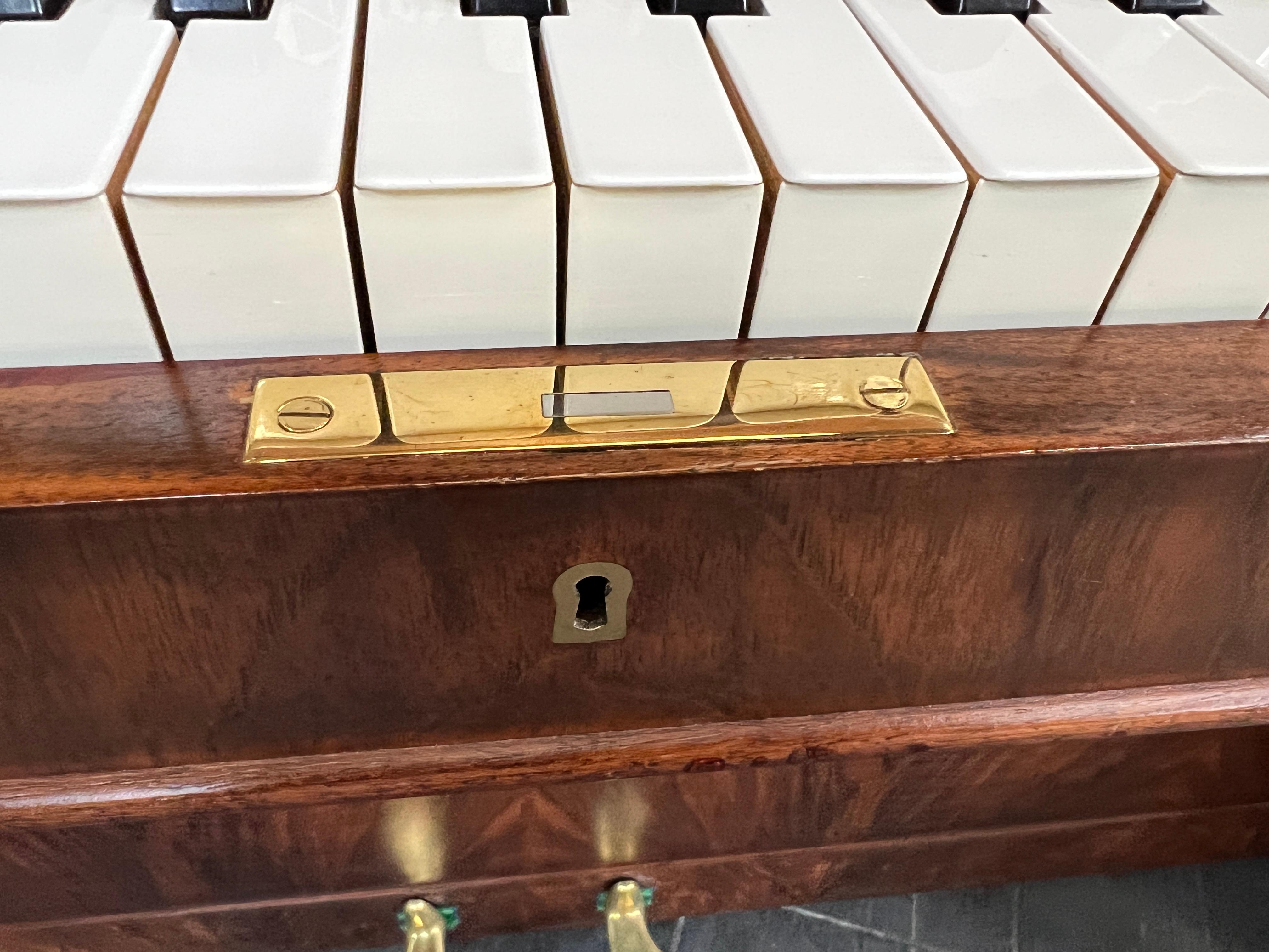 German Writing Desk Upright Piano Scandinavian Danish Midcentury Modern ...