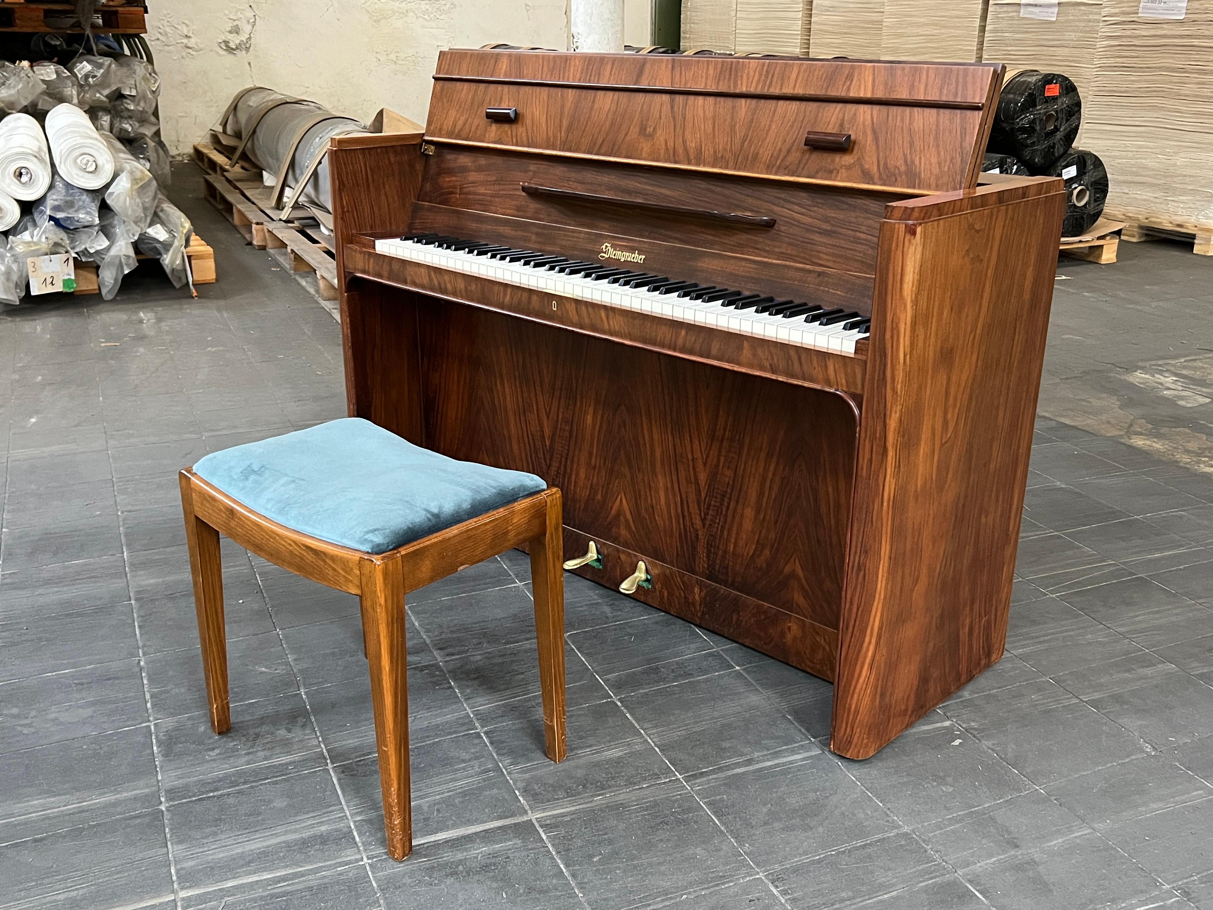 German Writing Desk Upright Piano Scandinavian Danish Midcentury Modern ...