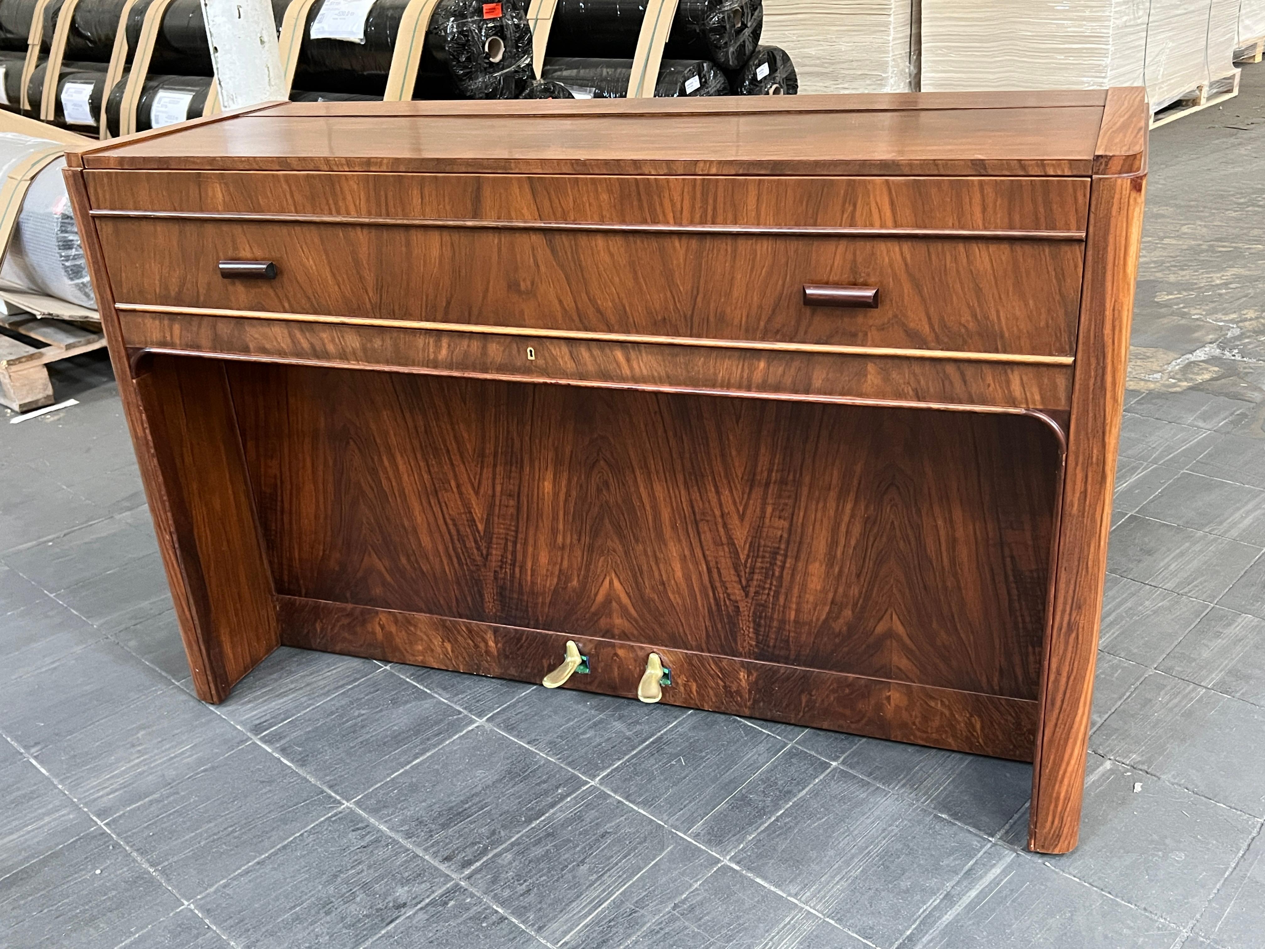 German Writing Desk Upright Piano Scandinavian Danish Midcentury Modern ...