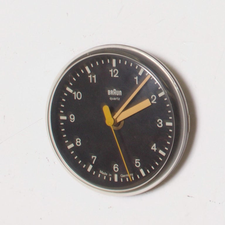 Germany BRAUN AG Domo Quartz Modern Wall Clock 1970s Vintage at 1stDibs