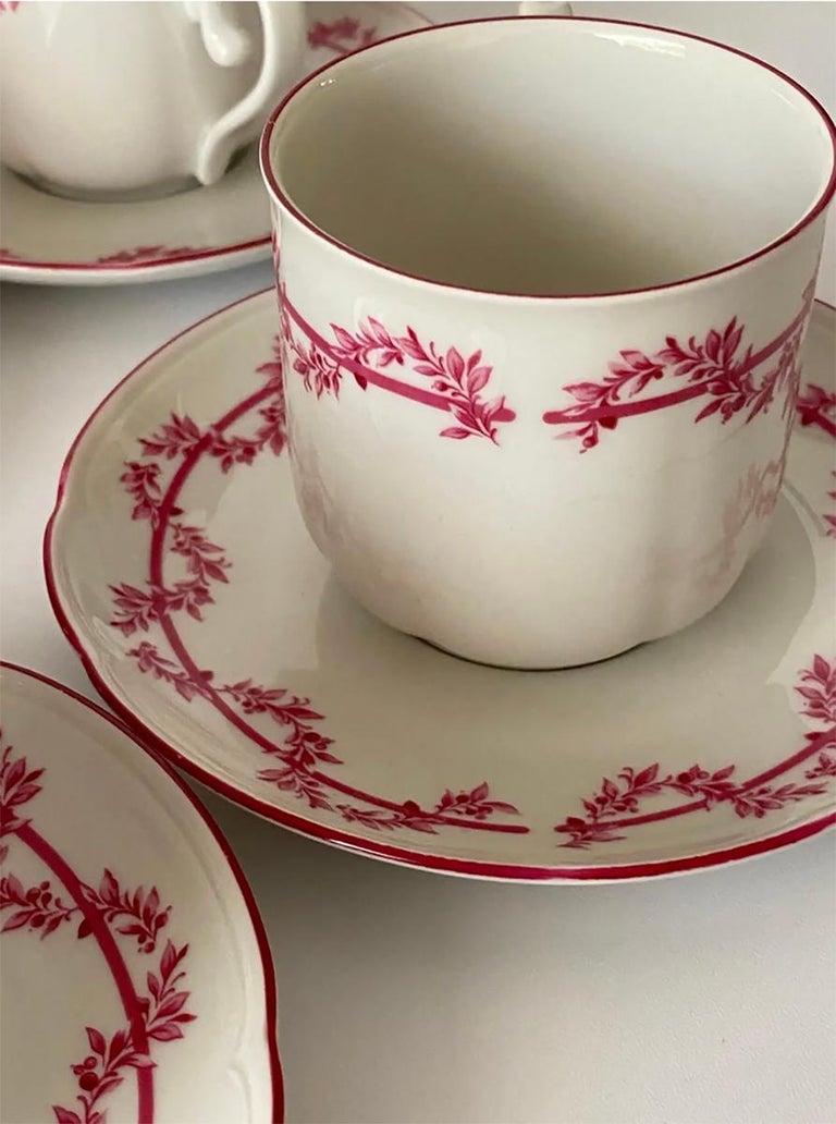 Germany Porcelain Tea or Coffee Service, 25 Pieces, Germany, circa 1950 ...