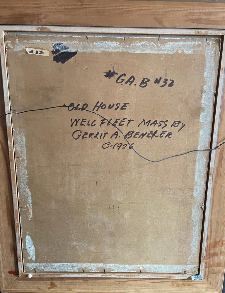 Gerrit Beneker - "Wellfleet, Cape Cod," Gerrit Beneker, American ...