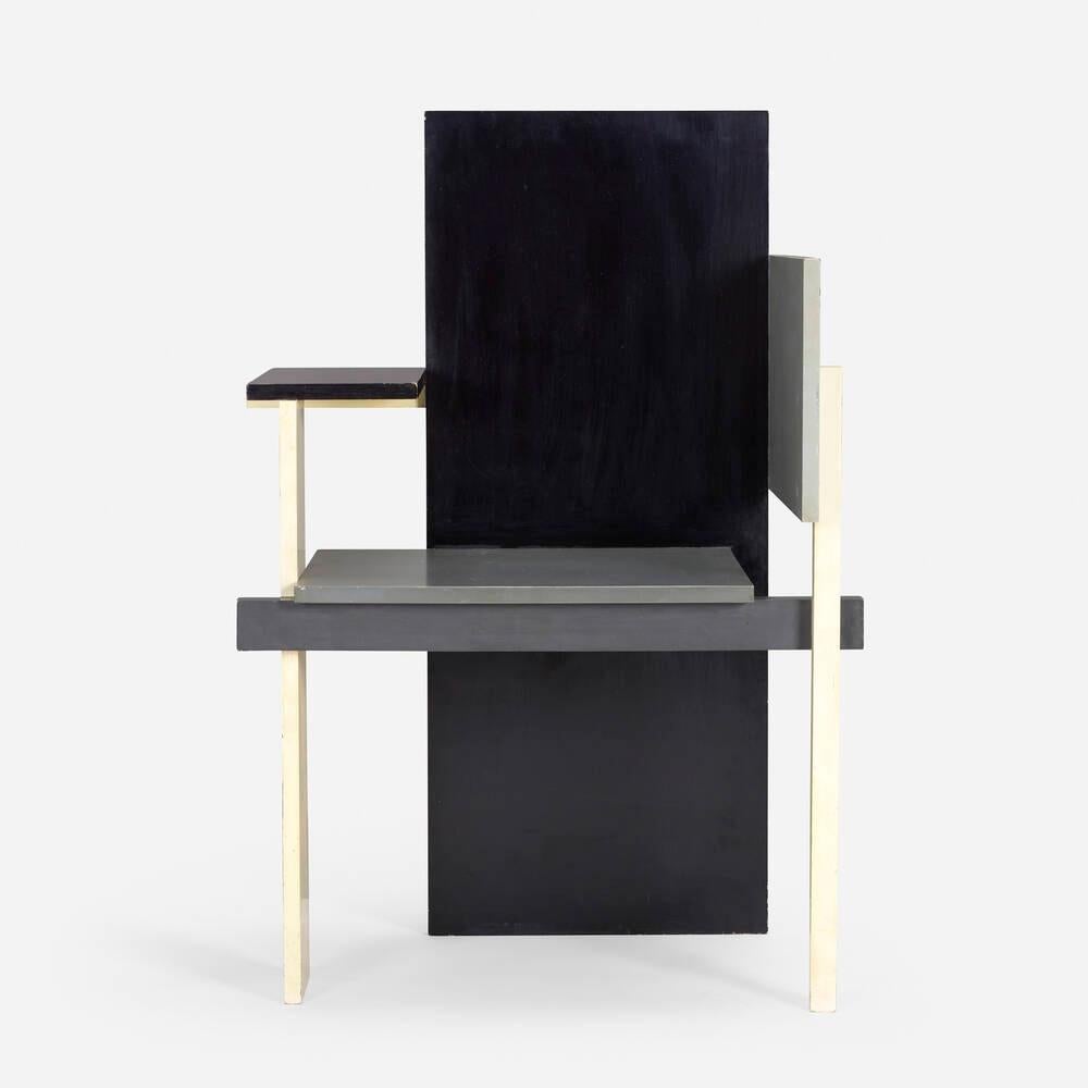 Gerrit Rietveld, Berlin Chair / Authentic For Sale at 1stDibs
