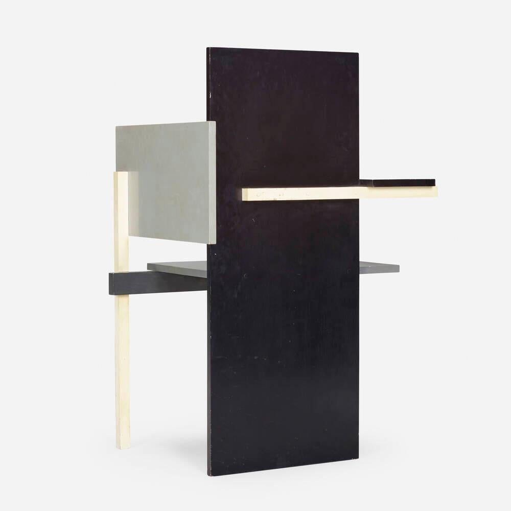 Gerrit Rietveld, Berlin Chair / Authentic For Sale at 1stDibs