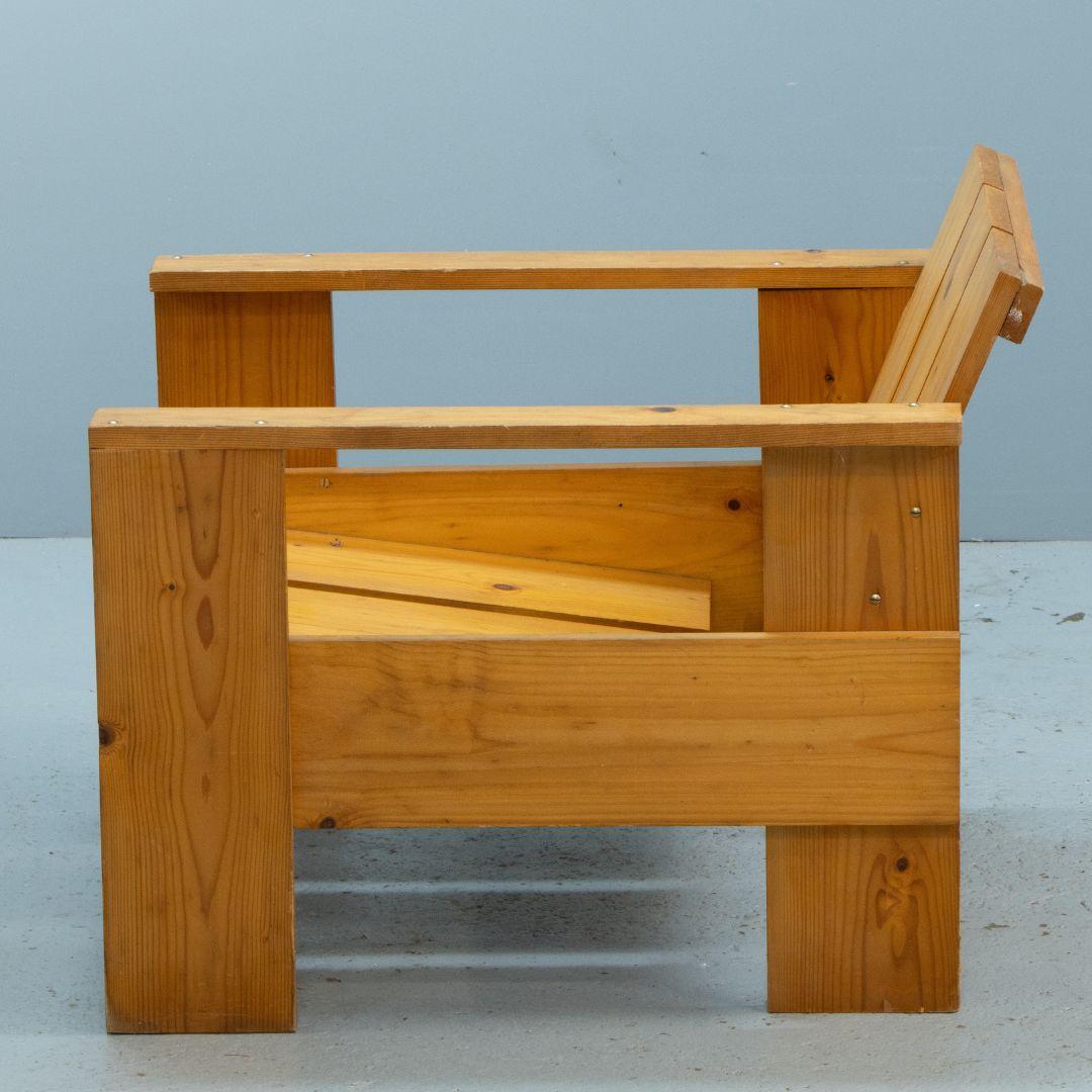 Gerrit Rietveld, Crate Easy Chair, De Stijl, Handcrafted in The ...