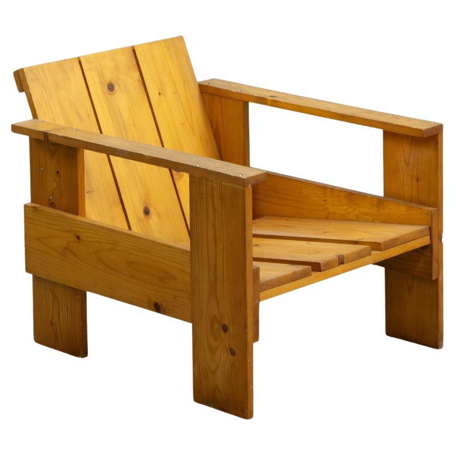 Gerrit Rietveld, Crate Easy Chair, De Stijl, Handcrafted in The ...