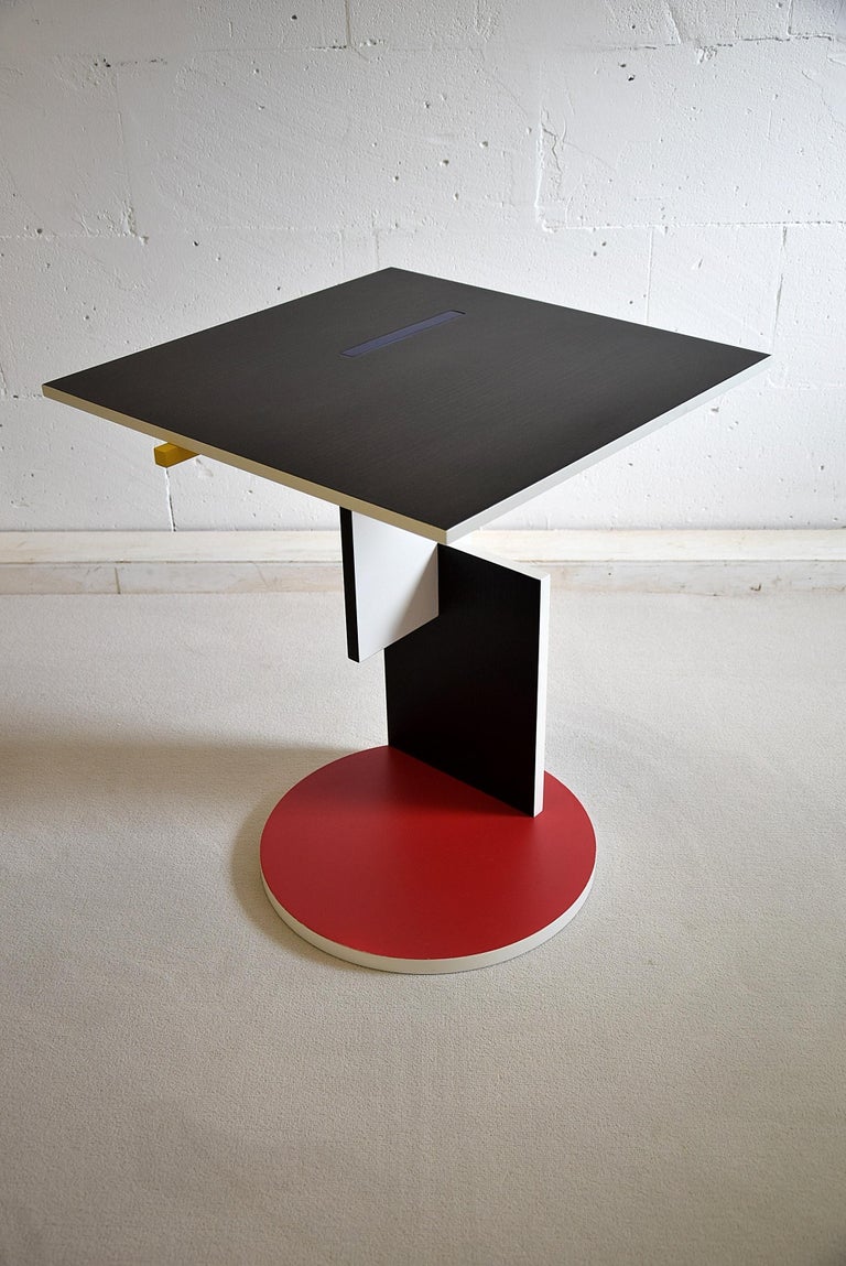 Gerrit Rietveld Schroeder 1 Side Table by Cassina at 1stDibs