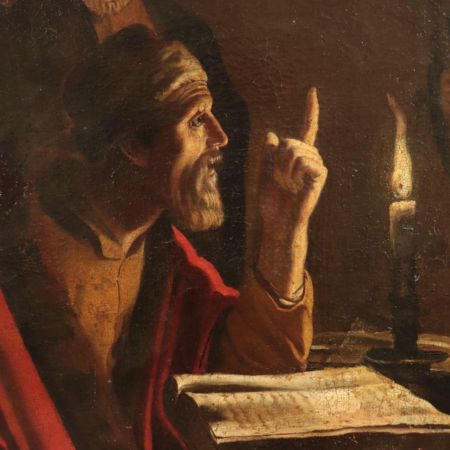 Jesus before Caiaphas, 17th century For Sale at 1stDibs